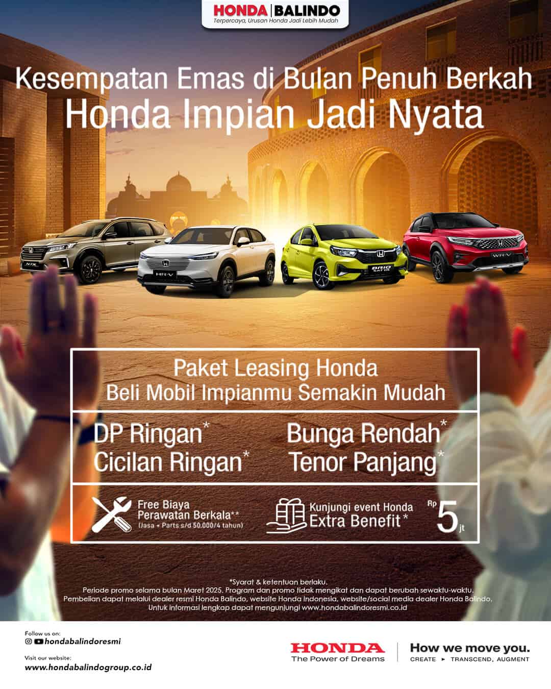 Honda Balindo Luncurkan Paket Leasing Spesial Ramadhan – Honda Balindo Palu